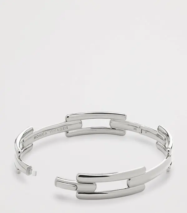 Monica Vinader Sterling Signature Link Bangle
