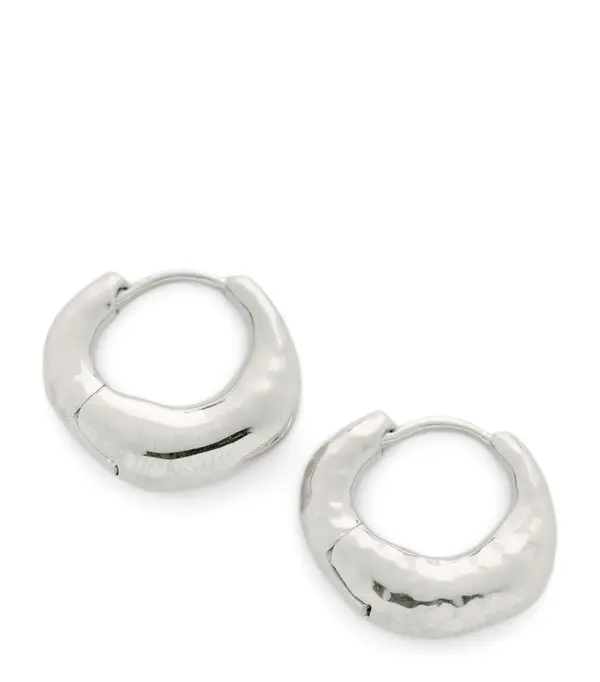 Monica Vinader Sterling Deia Huggie Earrings - Silver