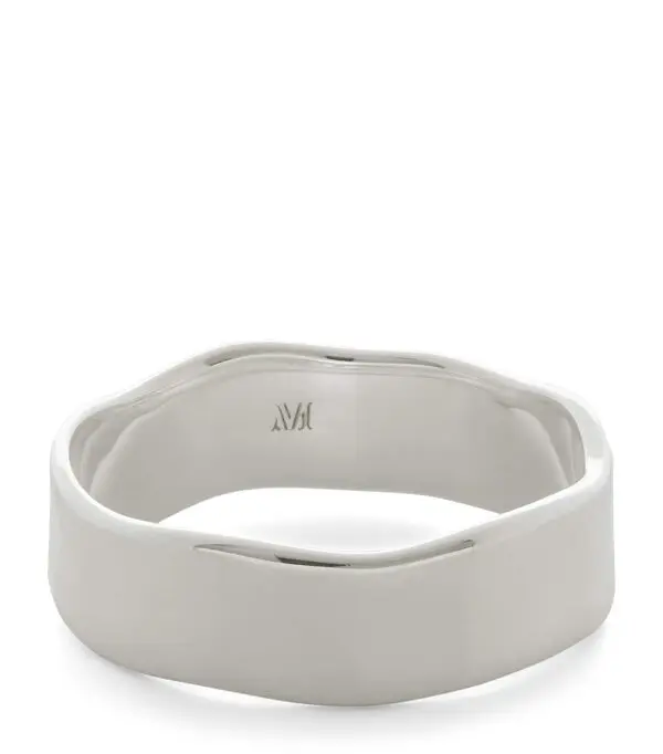 Monica Vinader Sterling Siren Me Ring - Silver
