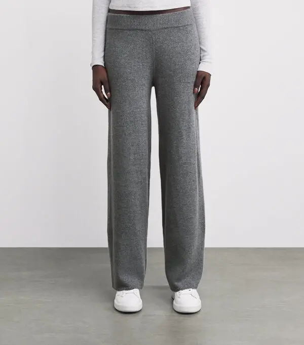 SKIMS Cashmere Wide-leg Trousers