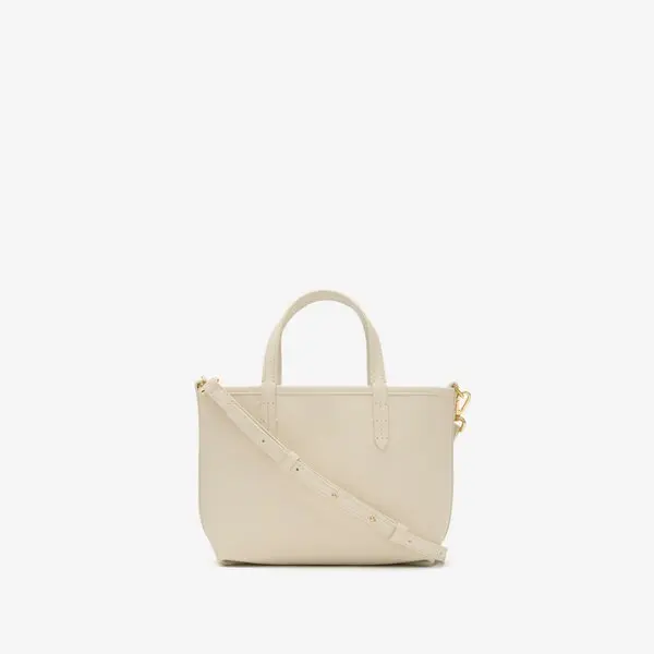 Burberry Mini Reversible Bloomsbury Tote - Soap Beige/light Beige