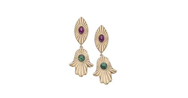 Jennifer Zeuner Jewelry Merida Drop Earrings - One-color