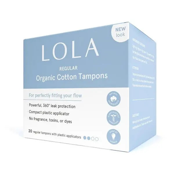 Lola Regular Organic Cotton Tampons - One-color