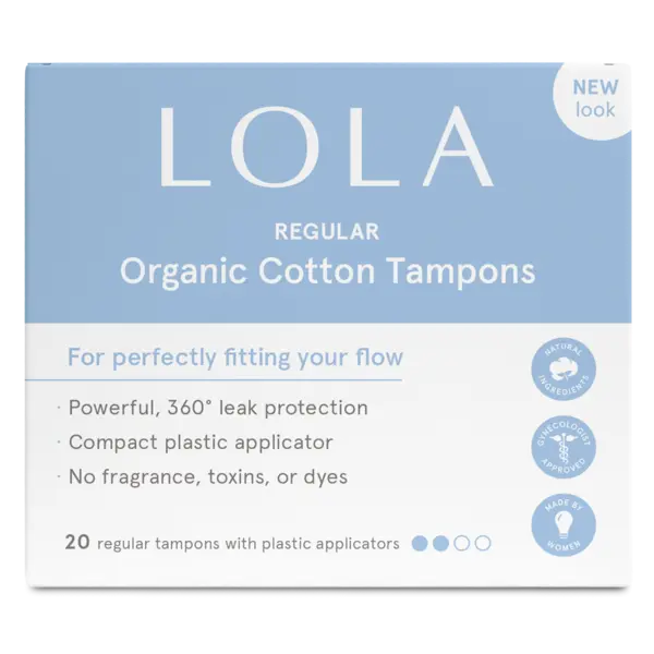 Lola Regular Organic Cotton Tampons - One-color
