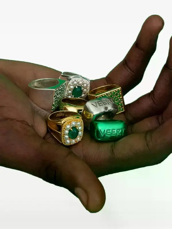 VEERT Pearl-embellished Ring
