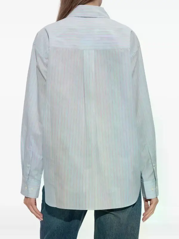 SAMSOE SAMSOE Striped Pocket Shirt