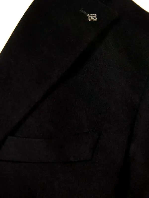 Tagliatore Button Single-breasted Jacket - Black