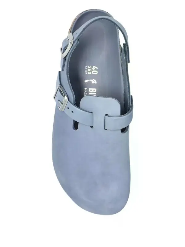 BIRKENSTOCK Buckle Strap Mules - Blue
