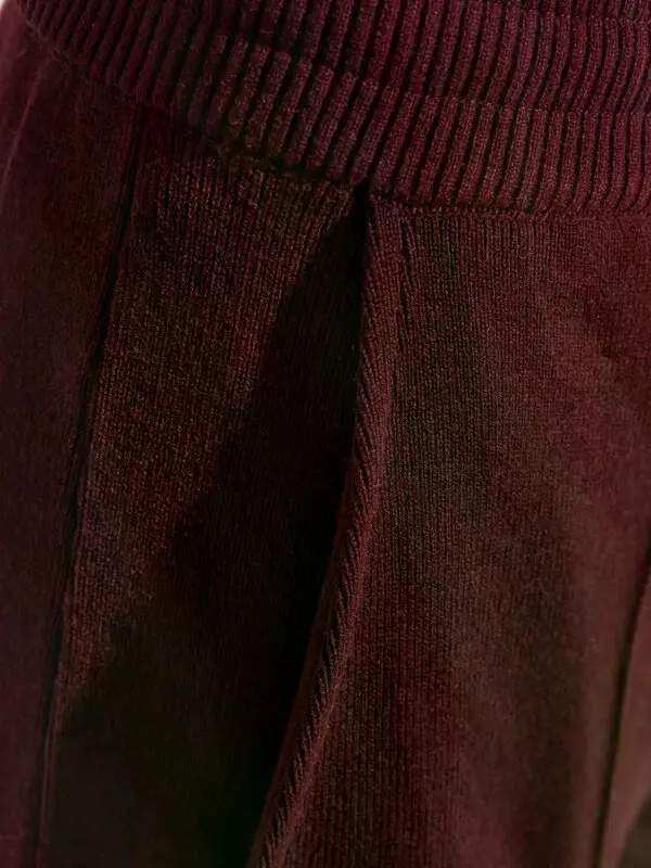 LANVIN Elasticated Wool-blend Trousers