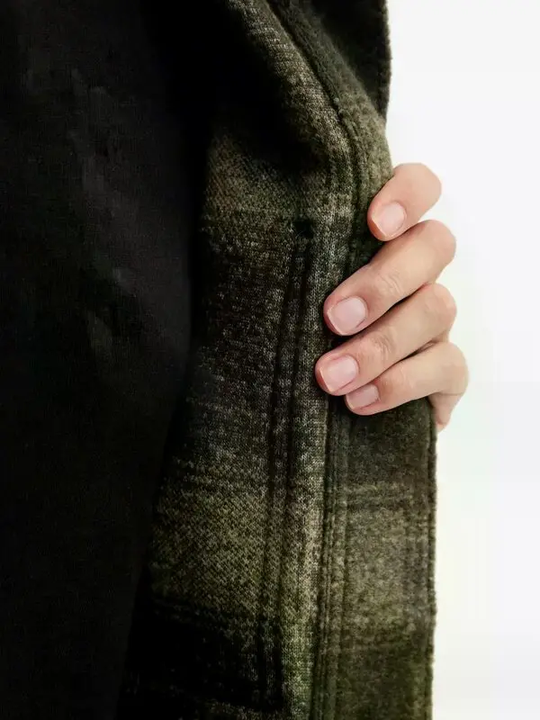 Columbia Check-pattern Coat