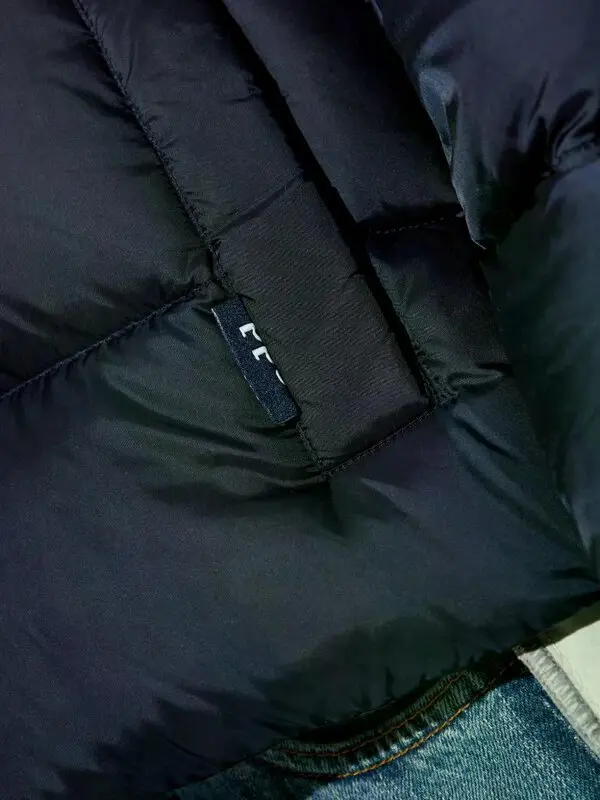 Add Zip-up Puffer Jacket