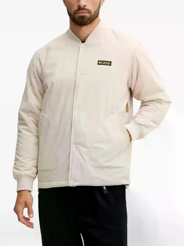 Columbia Graphic Print Long Sleeve Jacket - Neutrals