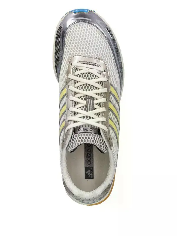 Adidas Adizero Adios Og Striped Sneakers - Neutrals