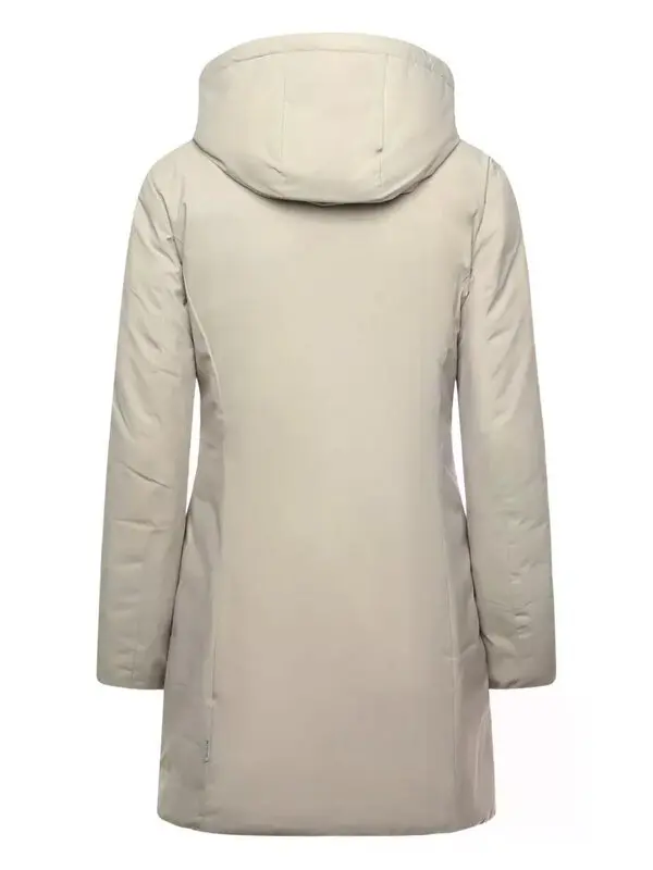 SAVE THE DUCK Removable Hood Zip Coat - Neutrals