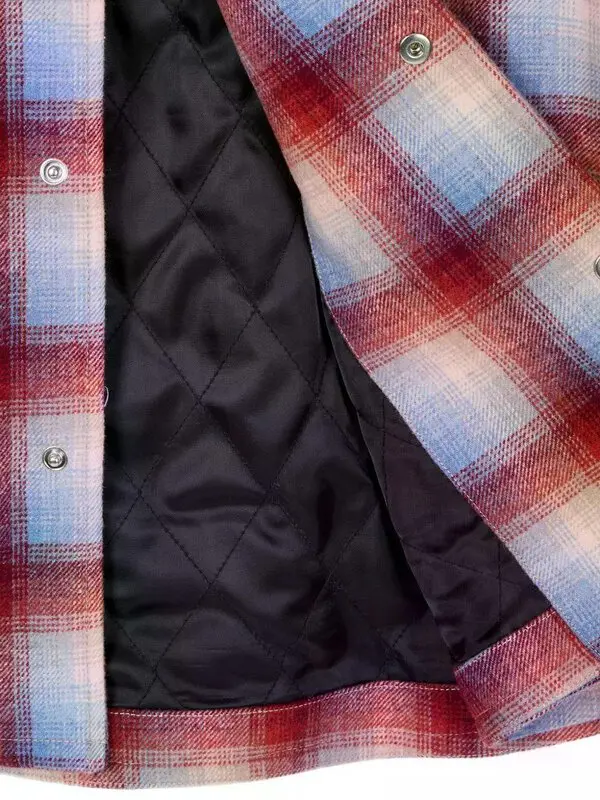 STUDIO TOMBOY Checked-pattern Shirt - Red