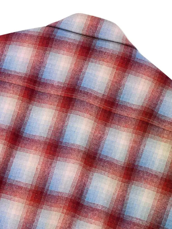STUDIO TOMBOY Checked-pattern Shirt - Red