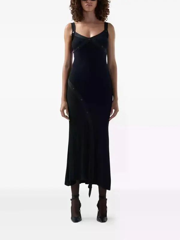 Gcds Button Strap Dress