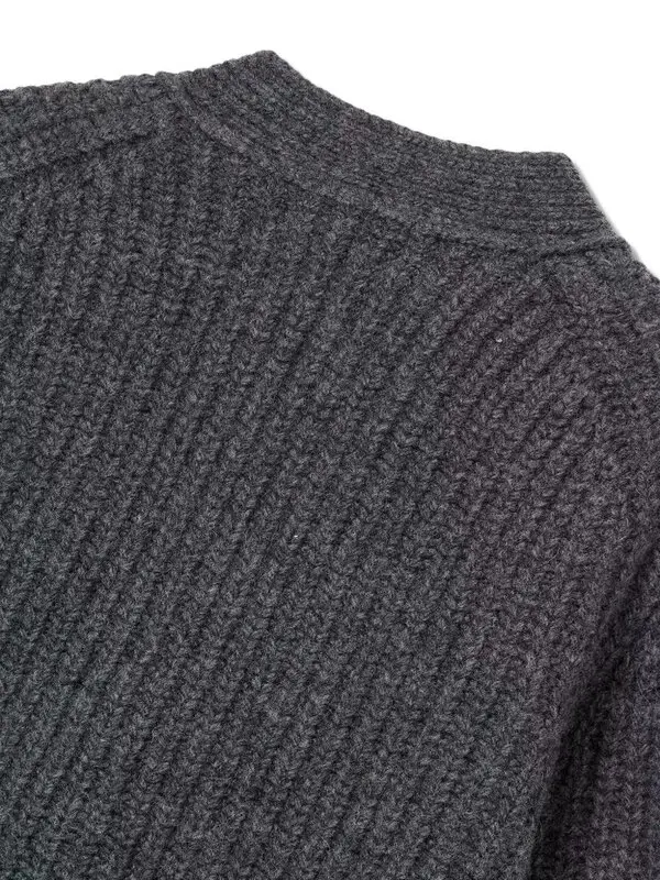 STUDIO TOMBOY Patch Pocket Cardigan - Grey