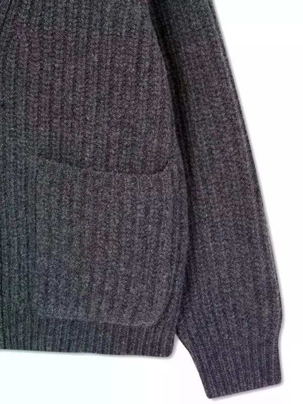 STUDIO TOMBOY Patch Pocket Cardigan - Grey