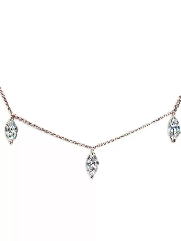 LOEV 14k Recycled Rose Gold Diamond Necklace