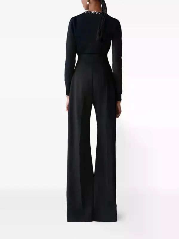 Carolina Herrera Pearl-embellished Sweater