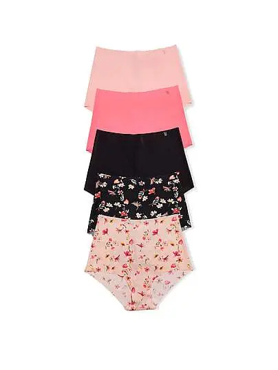 Victoria's Secret 5-pack No-show Modern Brief Panties - Print