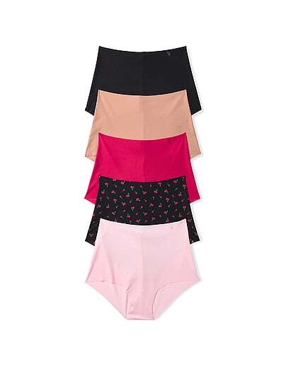 Victoria's Secret 5-pack No-show Modern Brief Panties - Print