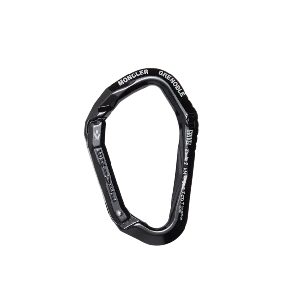 MONCLER HOUSE OF GENIUS Carabiner - Black