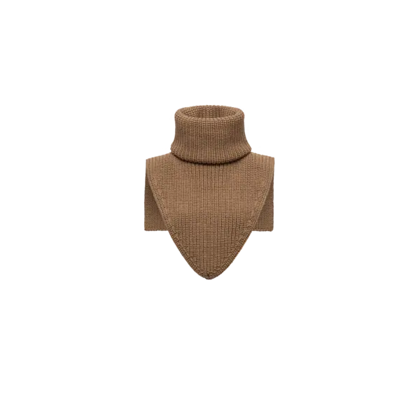 Moncler Wool Neck Warmer - Brown