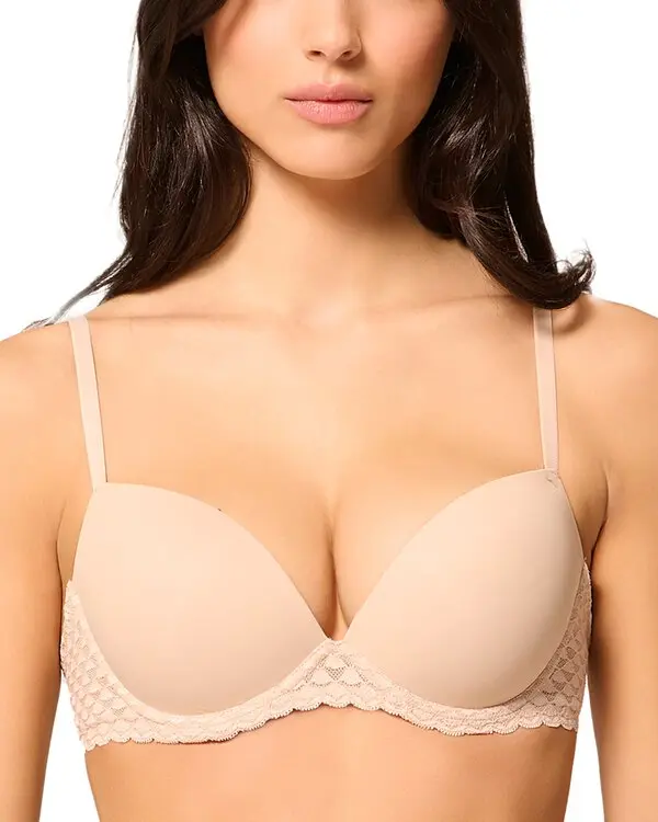 Simone Perele Subtile Push Up Bra - Peau Rose