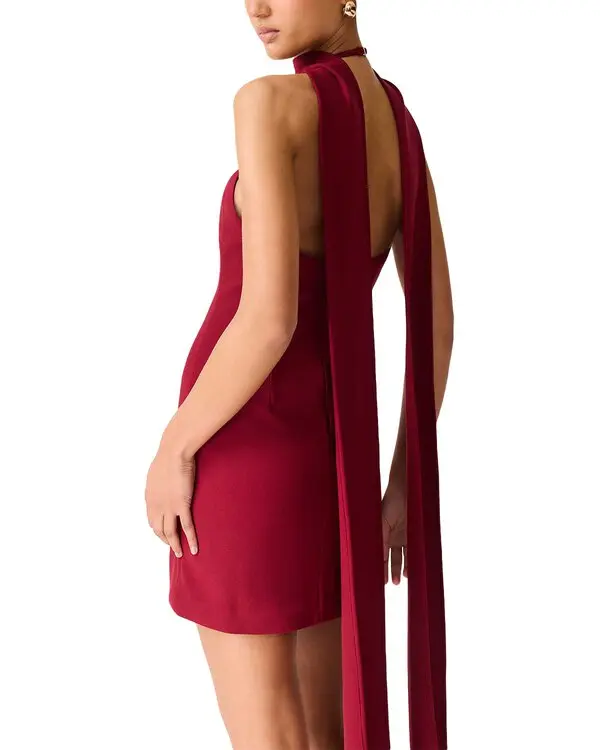 Buy ELLIATT Mira Halter Mini Dress - Red At 20% Off | Editorialist