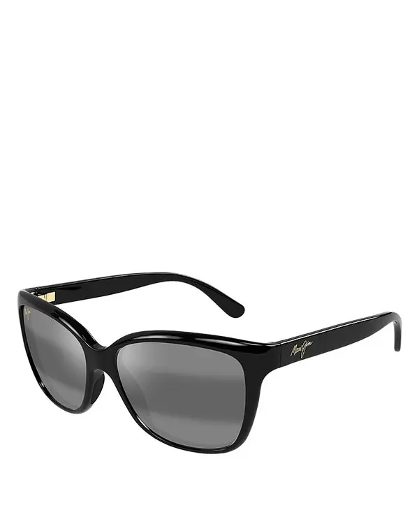 Maui Jim Starfish Cat Eye Sunglasses 56mm - Black