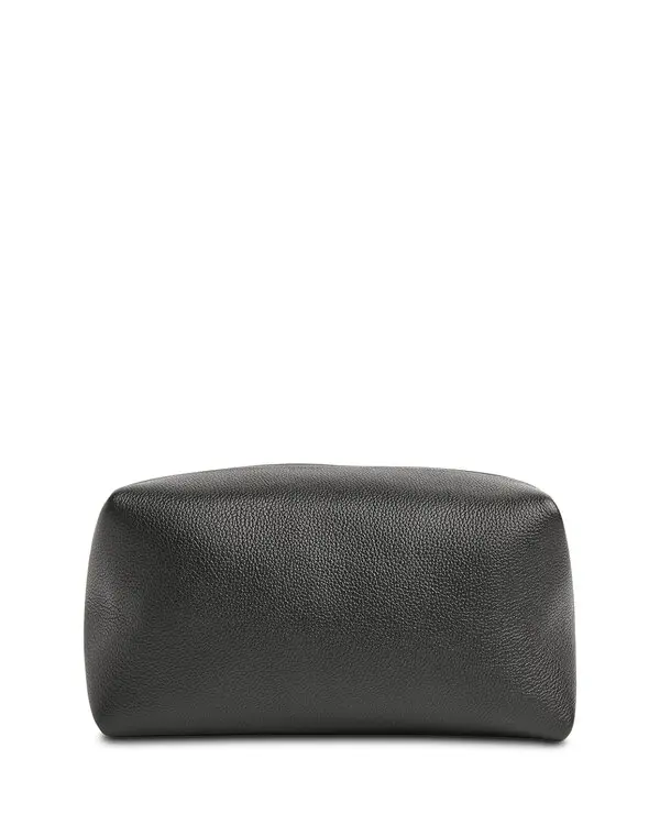 Whistles Ria Leather Zip Pouch
