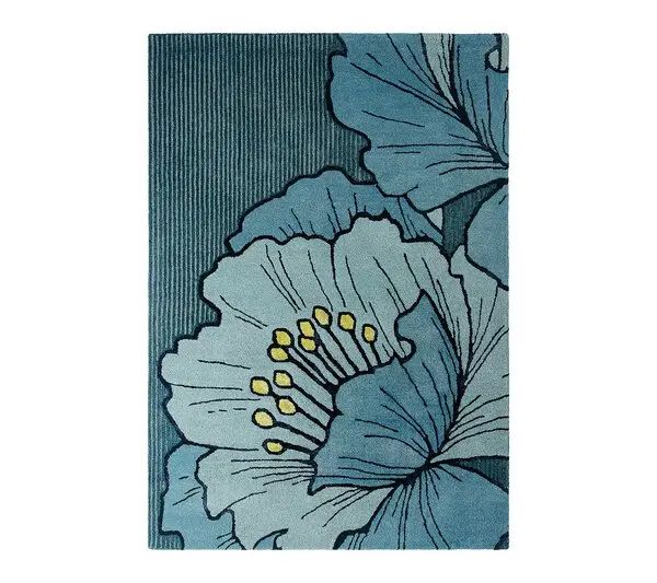 Nicole Miller Nmny Flora Grandeur Bloom 5x7 Area Rug - One-color