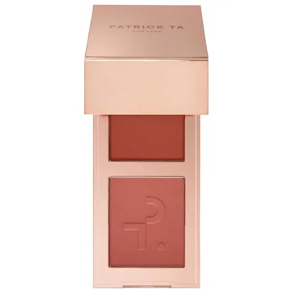 Patrick Ta Mini Major Headlines Double-take Crème & Powder Blush Duo - She's Blushing
