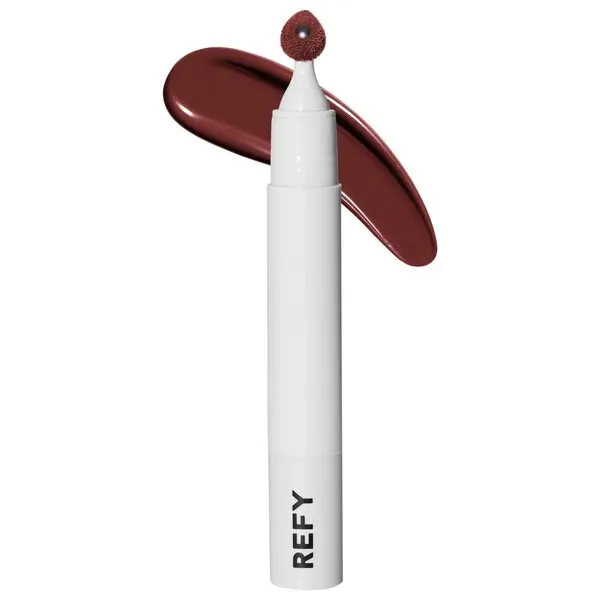 REFY Satin Liquid Lipstick Pen With Vitamin E - Mocha