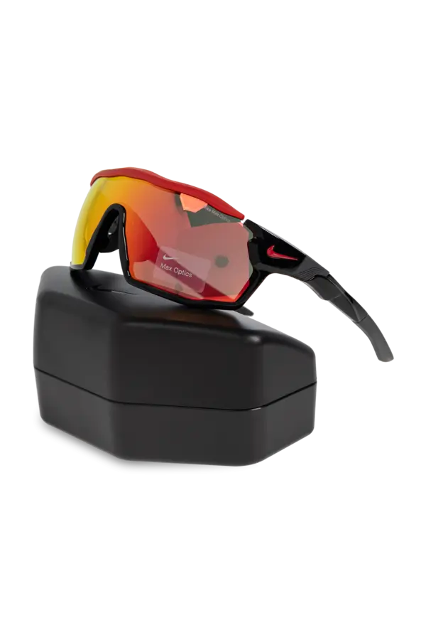 Nike Sunglasses With Mirrored Lens - Orange