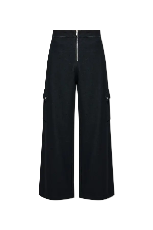 JIL SANDER Wide-leg Wool Trousers
