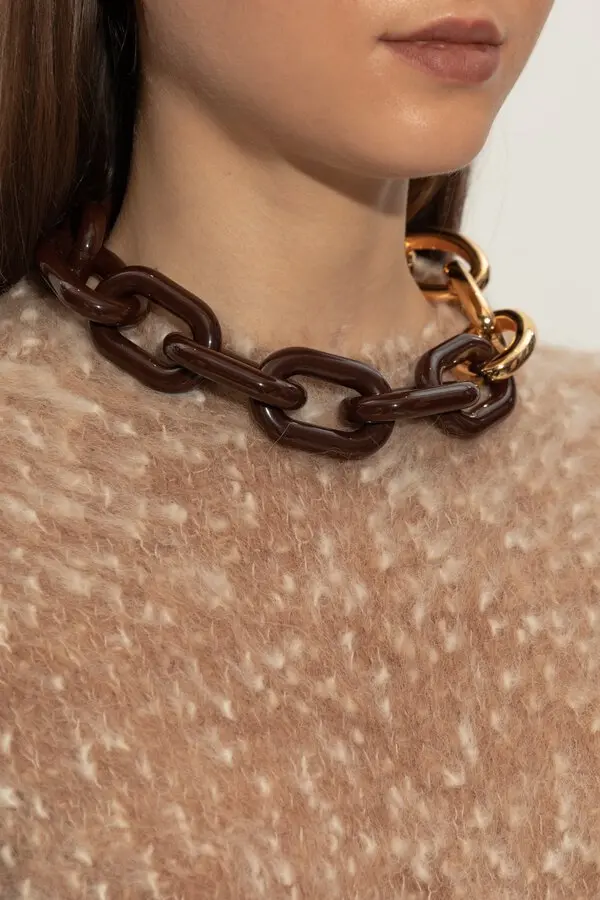 Marni Link Choker - Brown