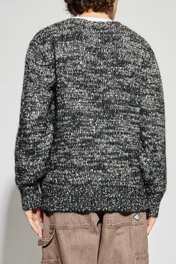 Officine Générale Wool Turtleneck Cardigan