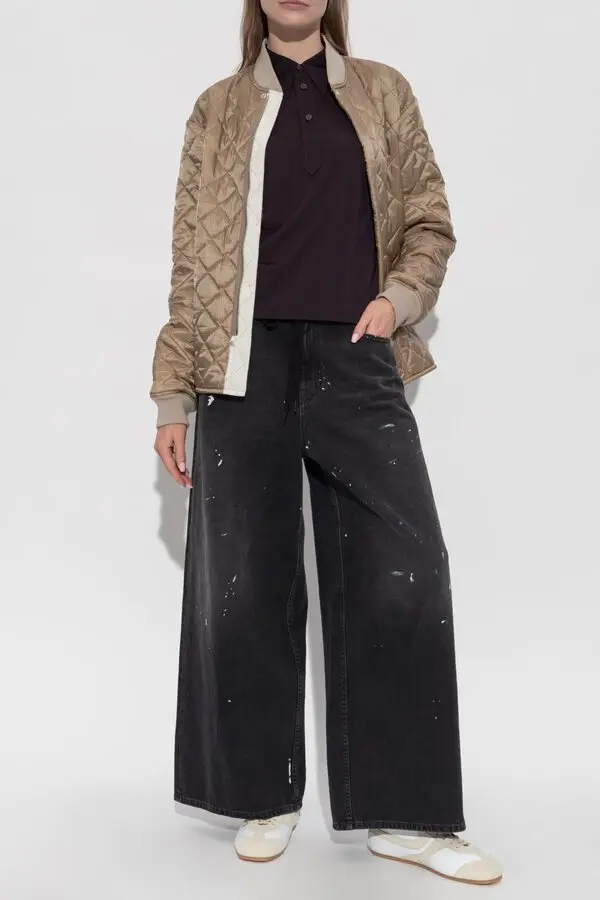 MAISON MARGIELA Quilted Jacket - Beige