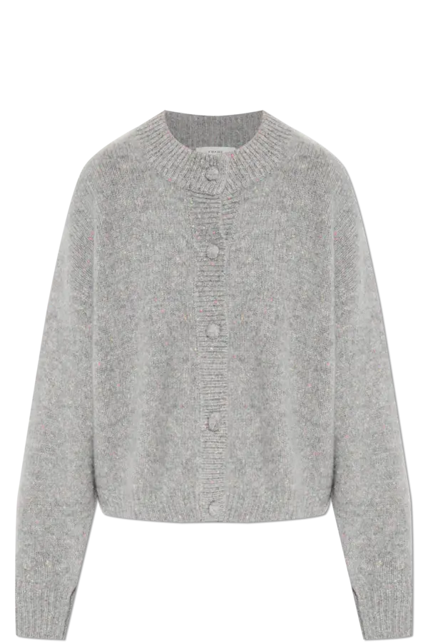 FRAME Button-up Cashmere Cardigan