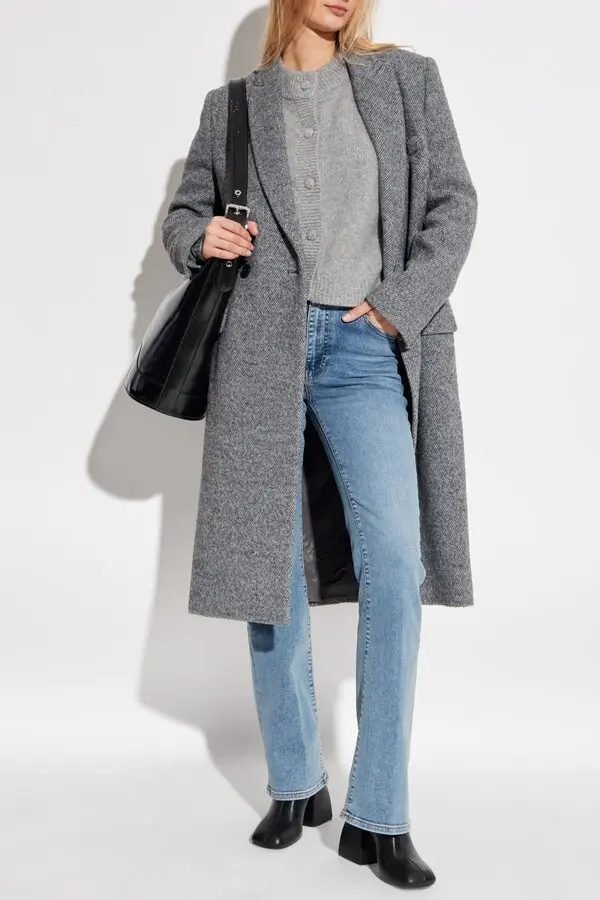FRAME Button-up Cashmere Cardigan