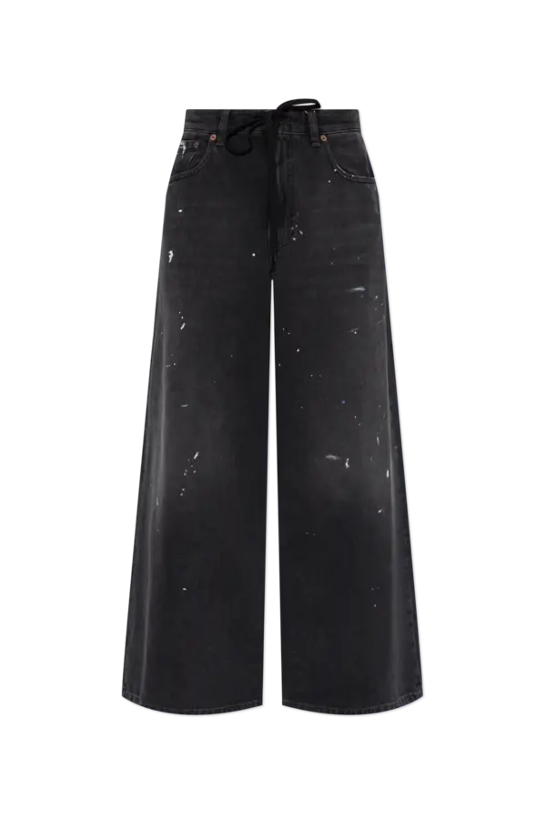 MAISON MARGIELA Paint Splatter Bootcut Jeans