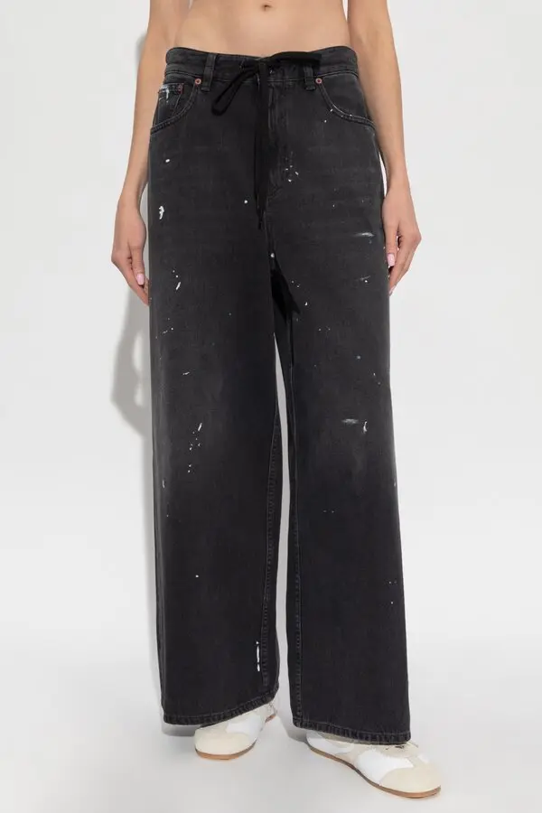 MAISON MARGIELA Paint Splatter Bootcut Jeans