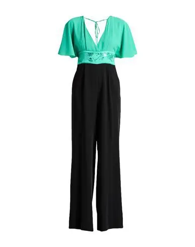 CAMILLA MILANO Crepe Jumpsuit With Sequins - Green