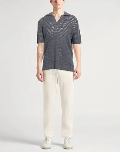 DANIELE FIESOLI Short Sleeve Knit V-neck Top