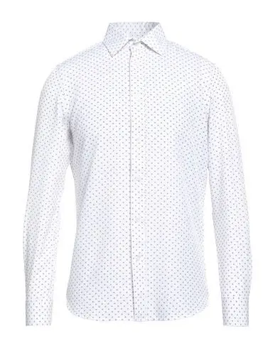 Scotch & Soda Shirt Size Polyester, Elastane - White