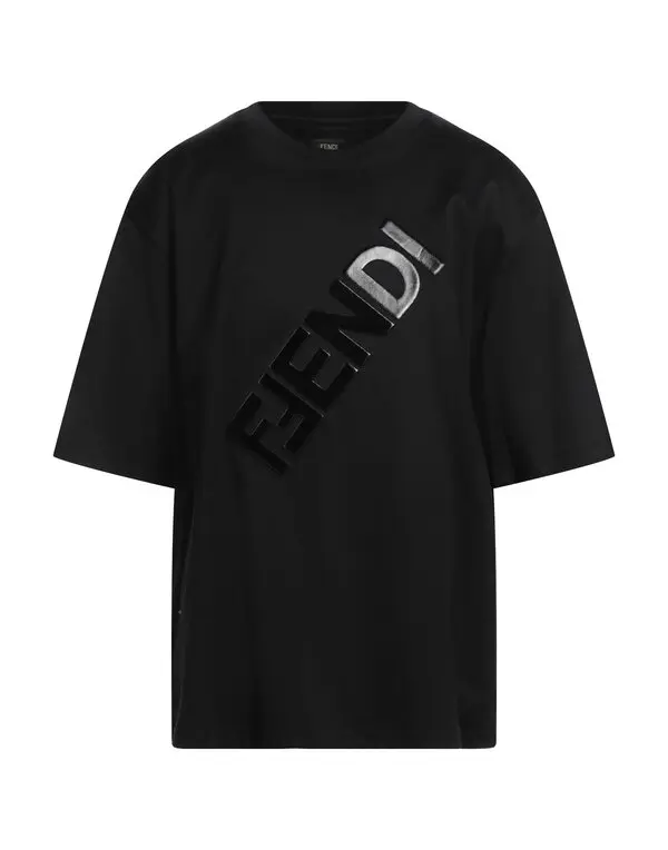 Fendi T-shirt Size Cotton, Polyurethane