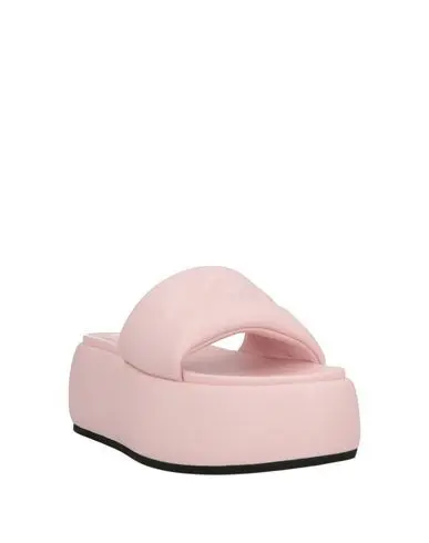 Amiri Leather Flatform Slides